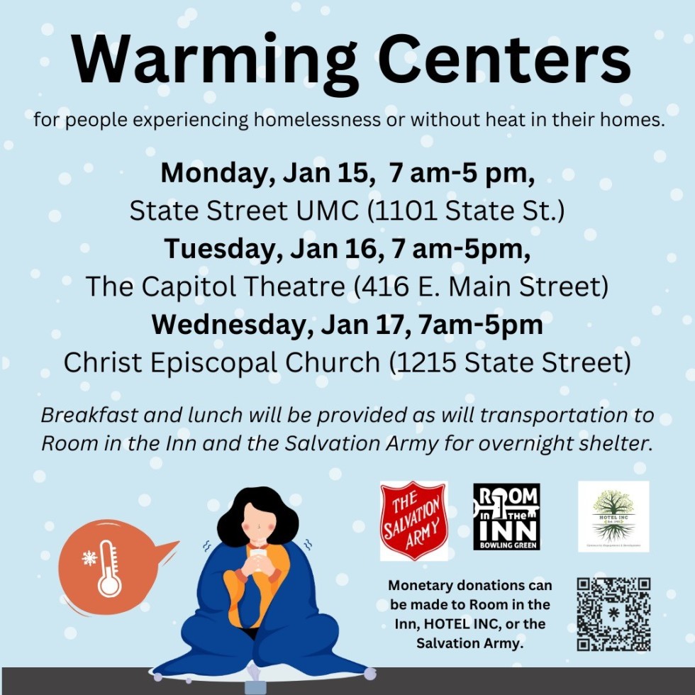 Hazardous Weather Bulletin: Warming Centers Available Jan. 15-Jan. 17 ...